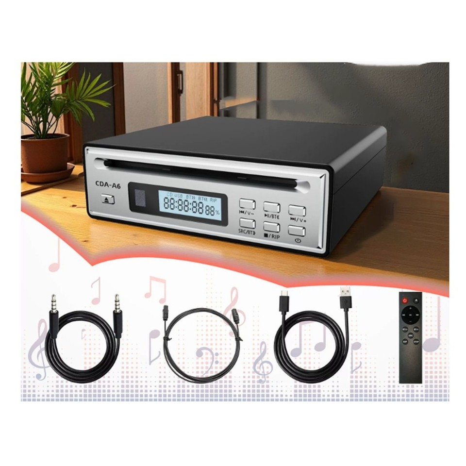 Hi-Fi CD Ripper - WAV Ripping Ripper Bidirectional Bluetooth CD Player ...