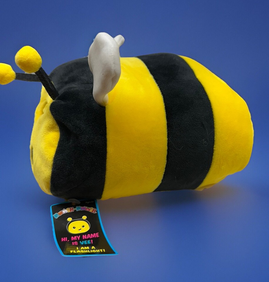 Moosh Moosh Vee the Bee Flashlight Plush Stuffed Animal Toy Small ...