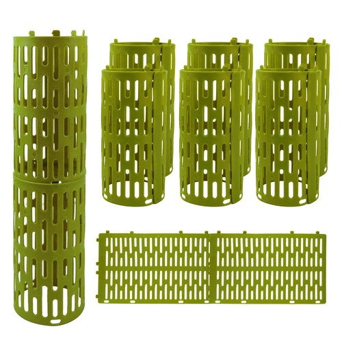 Hugeleaf 10 Packs Tree Protectors, Flexible Expandable Tree Guard ...