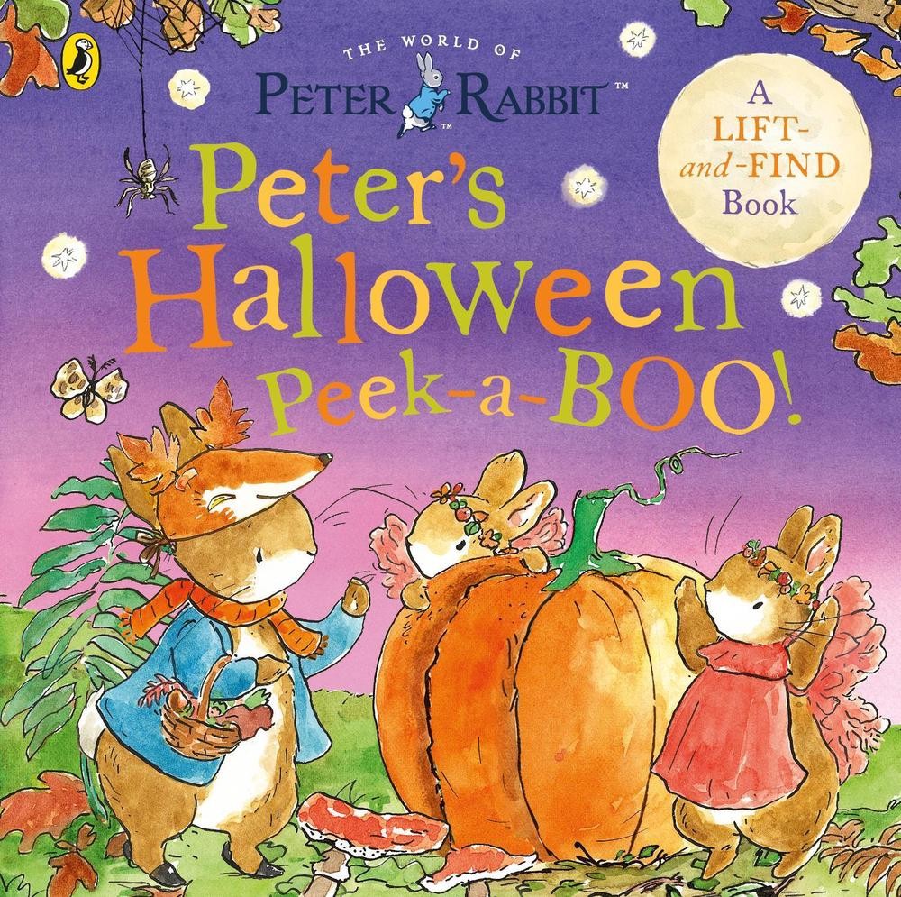 Peter Rabbit: Peter's Halloween Peek-a-BOO!: A lift and find book by ...