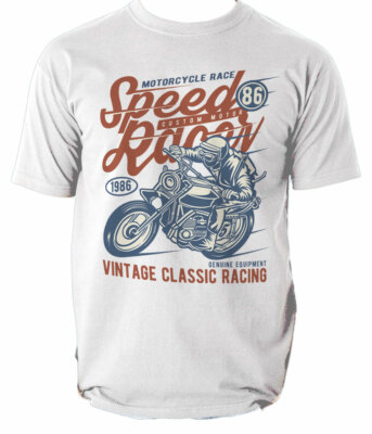 Speed Racer 2 mens t shirt motor motorcycle biker top garage bike S-3XL ...