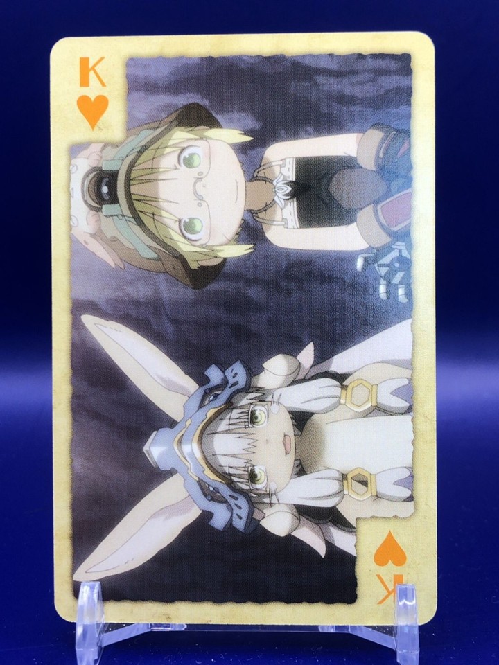 Riko Nanachi Made in Abyss Playing Cards Card 2022 Japanese Heart K | eBay