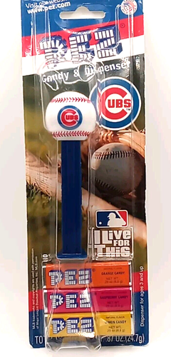 CHICAGO CUBS MLB Baseball PEZ Candy Dispenser NEW, SEALED | eBay