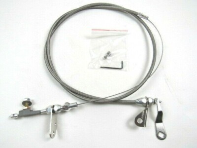 Ford C6 Transmission Kick Down Cable Kit Stainless Steel F53702 | eBay