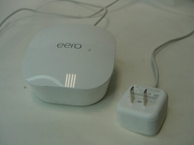EERO J010001 TRI MESH DUAL BAND WIFI ROUTER WITH POWER CORD | eBay