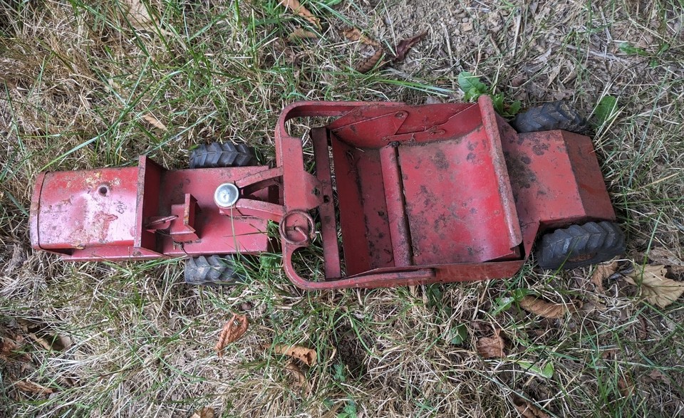 STRUCTO TOYS Vintage 1940-50's Structo Earth Scraper Scooper Mover ...