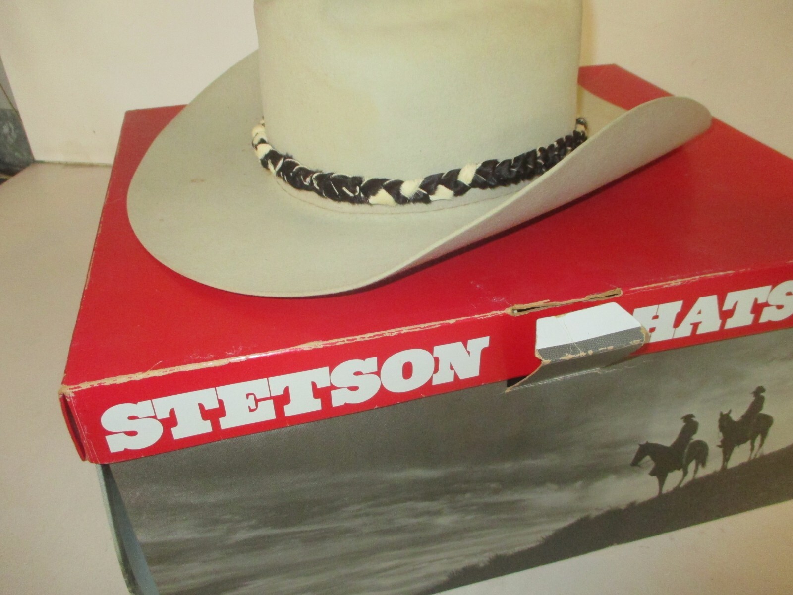 Stetson 4X Rancher WF2100 Silverbelly Cowboy Hat Size 6 7/8 | eBay