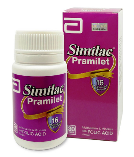 Abbott Pramilet 30's Multivitamin And Mineral With Folic Acid NEW | eBay