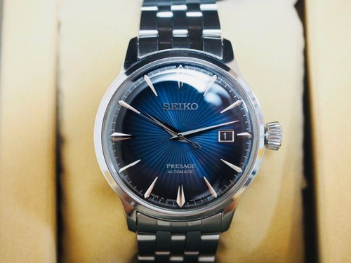 SEIKO Presage Cocktail Time SARY123 Automatic Men'sWatch blue gradient ...