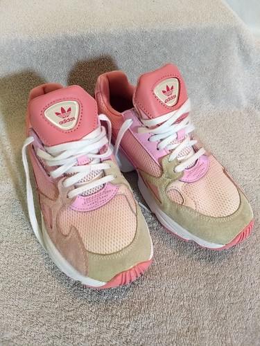 Adidas Womens Falcon Pink Retro Running Shoes, Size: 6 Used #ZZ24+8 | eBay