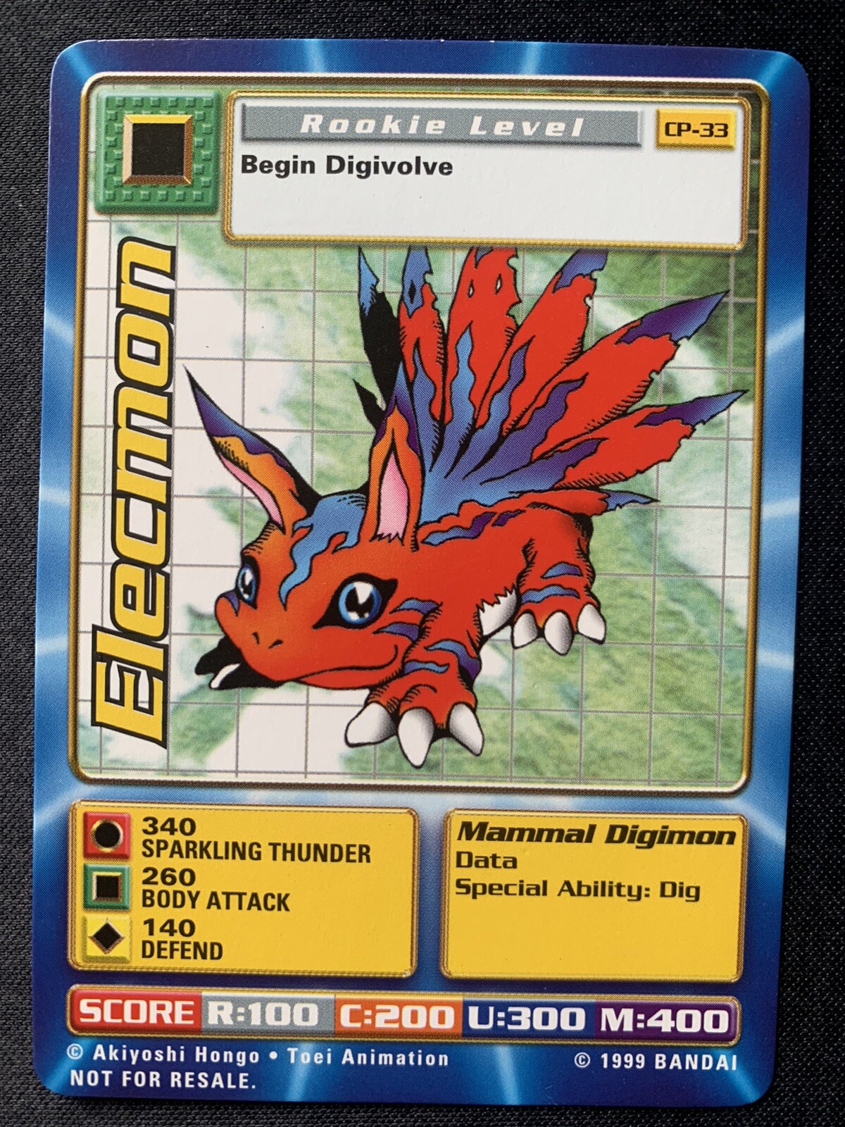 Elecmon CP-33 - Digimon Trading Card Game TCG PLAYED | eBay Australia