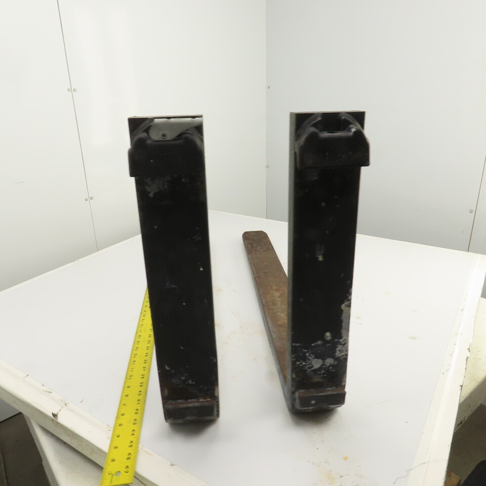 Kenhar Class II 2 Tapered Forklift Forks Carriage Mount 36" x 4" Set Of ...