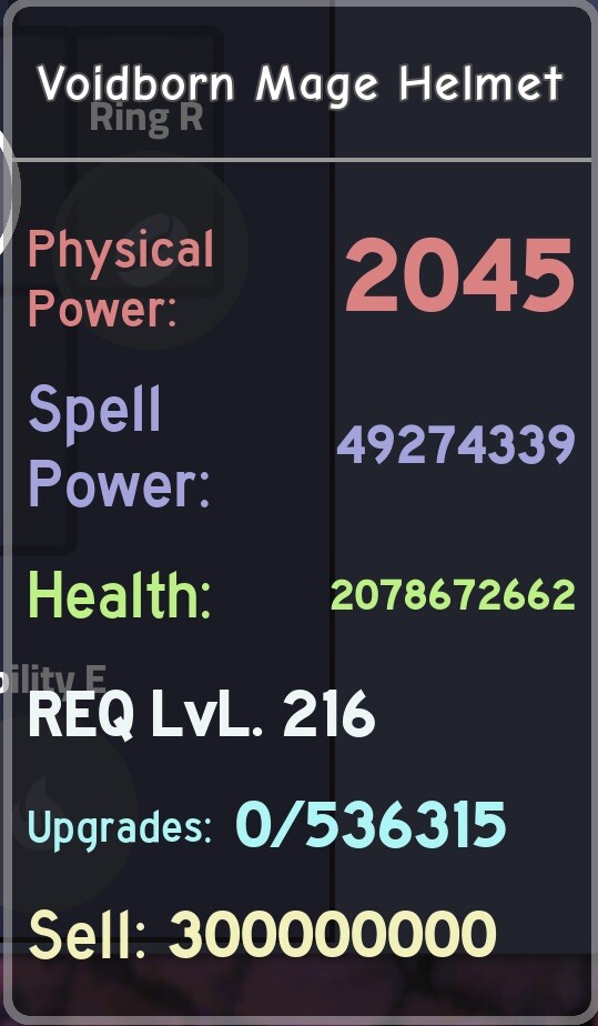 Dungeon Quest Roblox Grey Void Born Mage Set | eBay