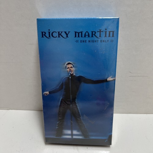 One Night Only by Ricky Martin (VHS, Dec-1999, Columbia (USA)) SEALED ...