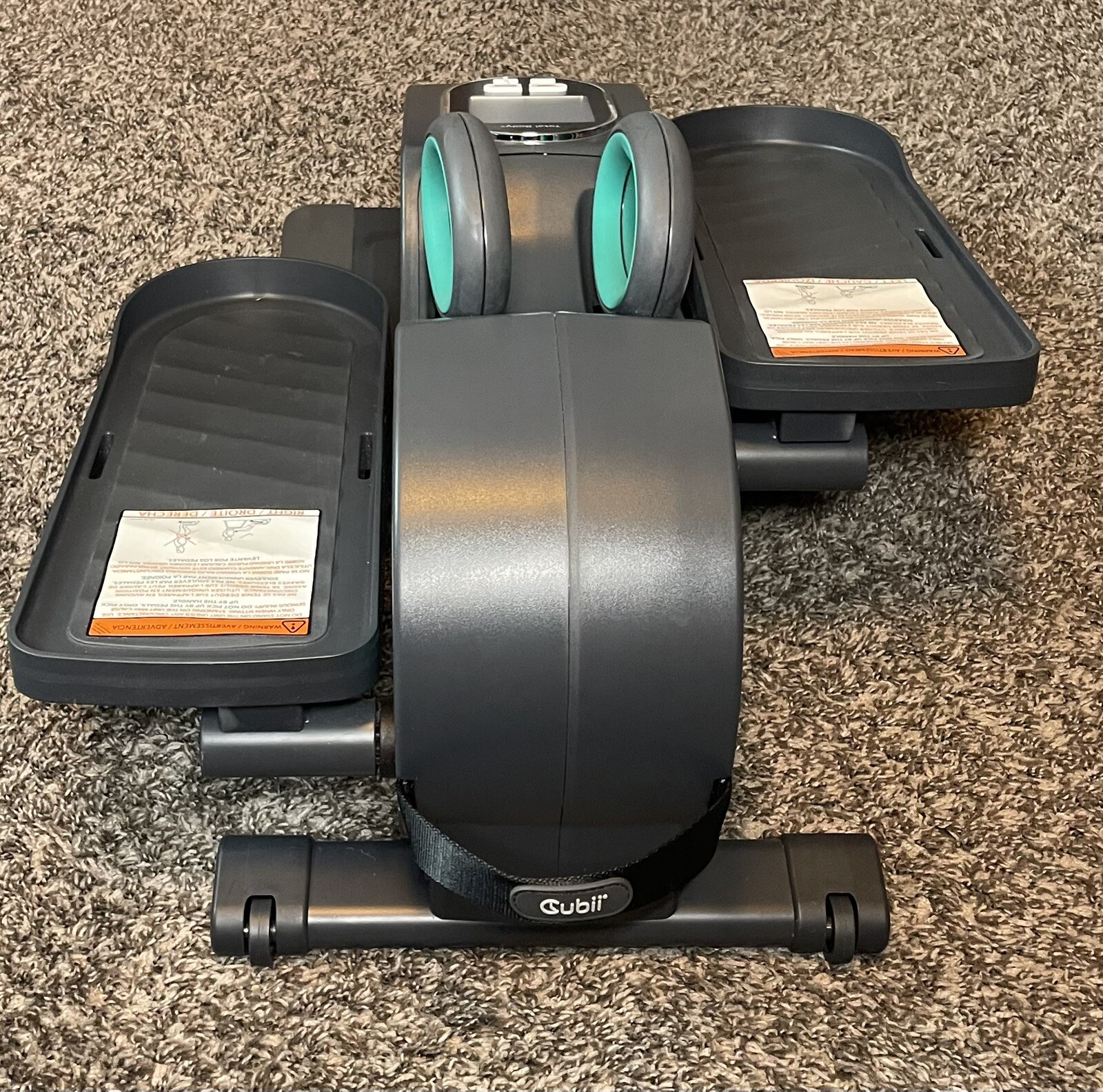 Cubii Total Body+ Under Desk Seated Elliptical Pedal Exerciser w/ Upper ...