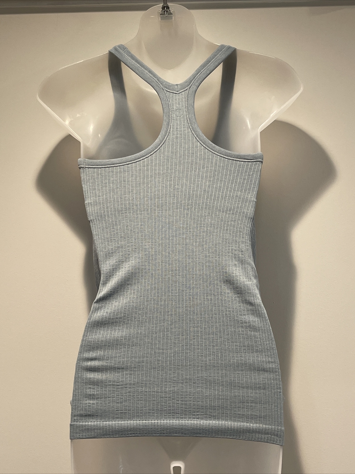 Lululemon Blue Built In Shelf Bra Racerback Tank Top … Gem