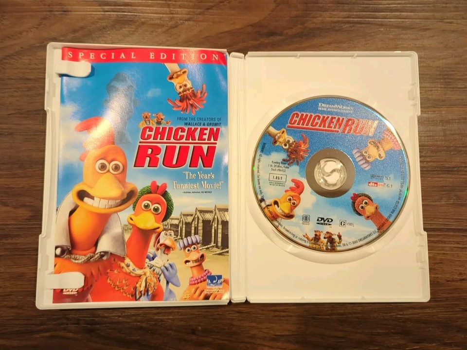 Chicken Run DVD Movie Film Special Edition | eBay