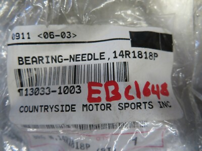EBC1648 NOS KAWASAKI 81-88 KX80 KD80 KDX80 PISTON PIN BEARING 13033 ...