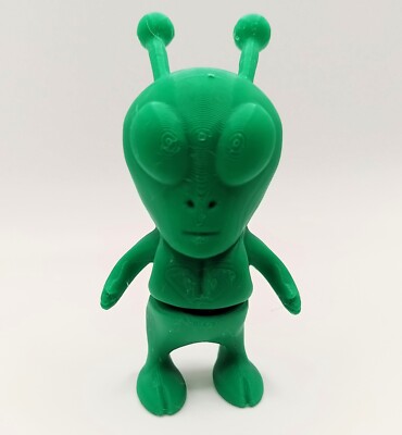 Articulated Alien - Fidget Toy - Desk Toy - Flexible Alien Toy - 3D ...