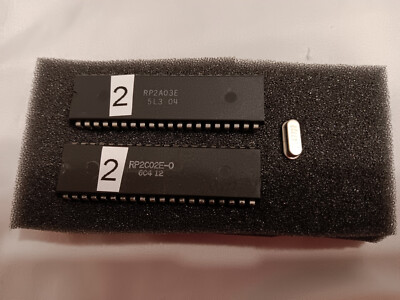 Nintendo NES CPU OEM RP2A03/NES PPU OEM RP2C02G w/XTAL (NTSC) | eBay