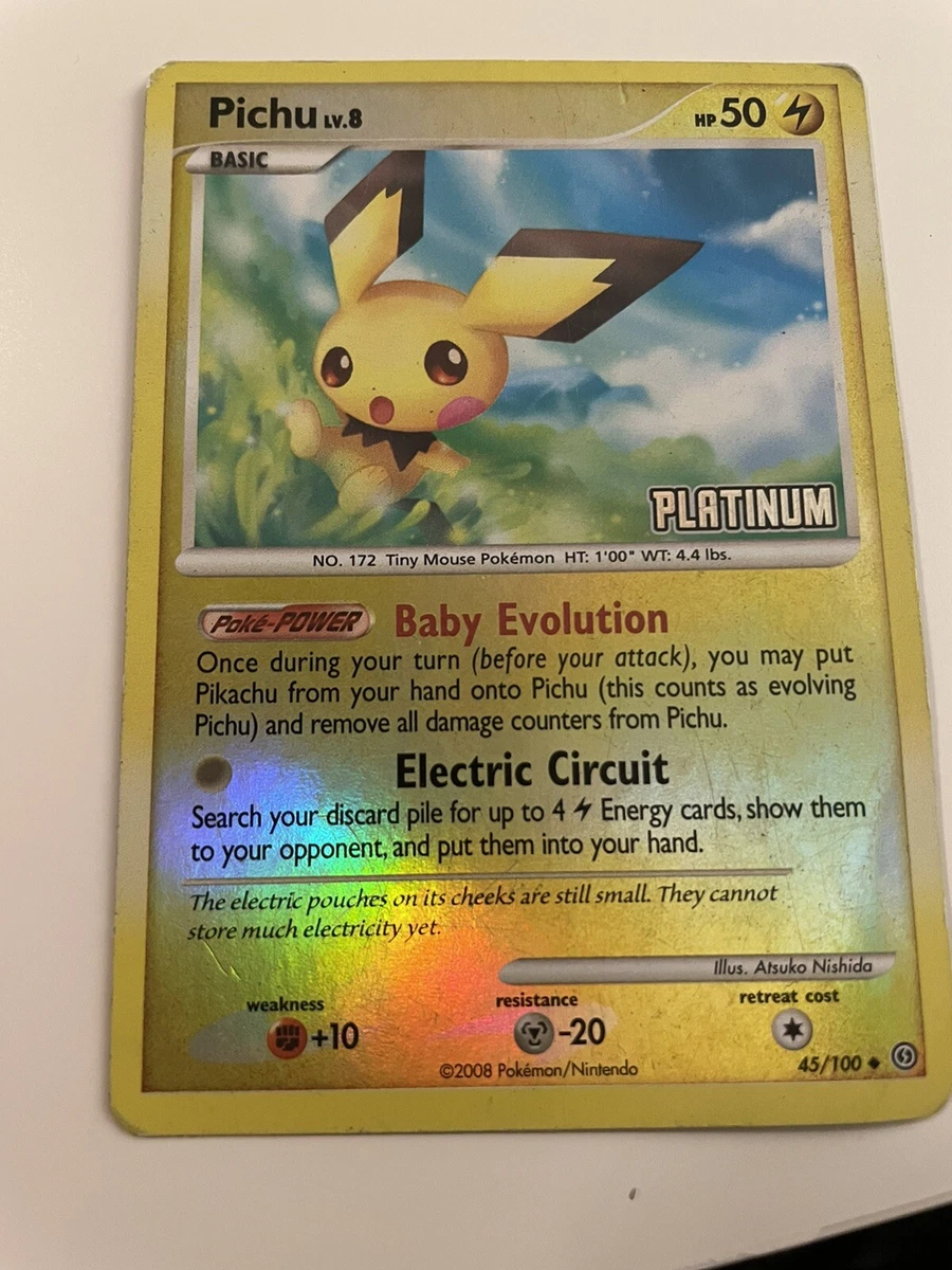 Pokemon Cards Pichu