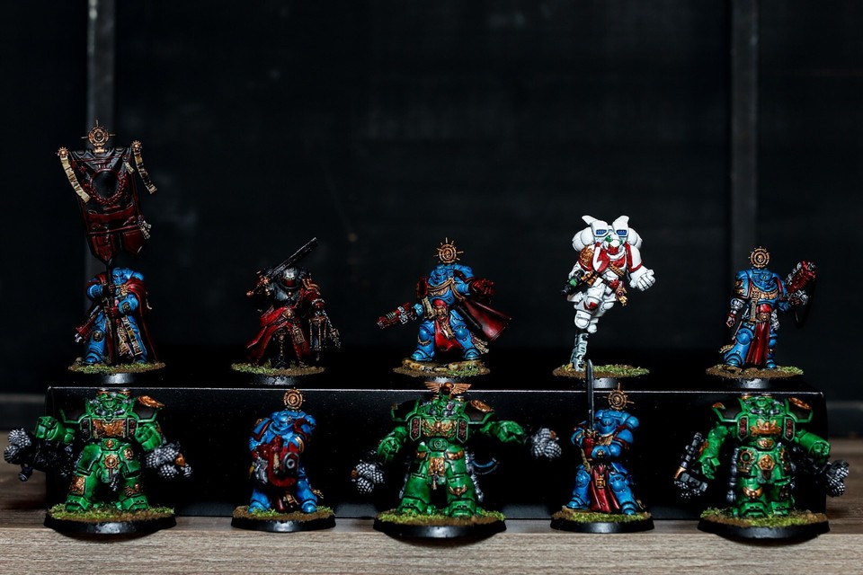 Adeptus Custodes Pro Painted Army Builder - Warhammer 40k Miniatures ...