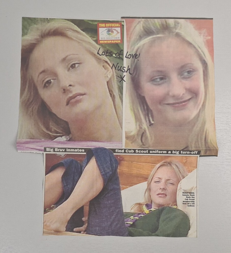 Autograph - Nush Nowak - Big Brother 4 Contestant - Signed Picture ...