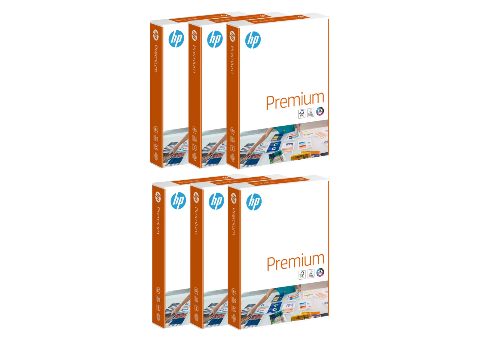 HP Premium Printer Paper A4 90gsm (250-2500 Sheets) Half Reams Copier ...