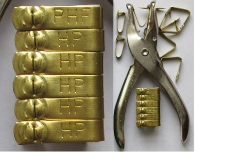 Pinnon Hatch Farms 100 Pieces Custom Brass Jiffy Wing Bands Chicken ID ...