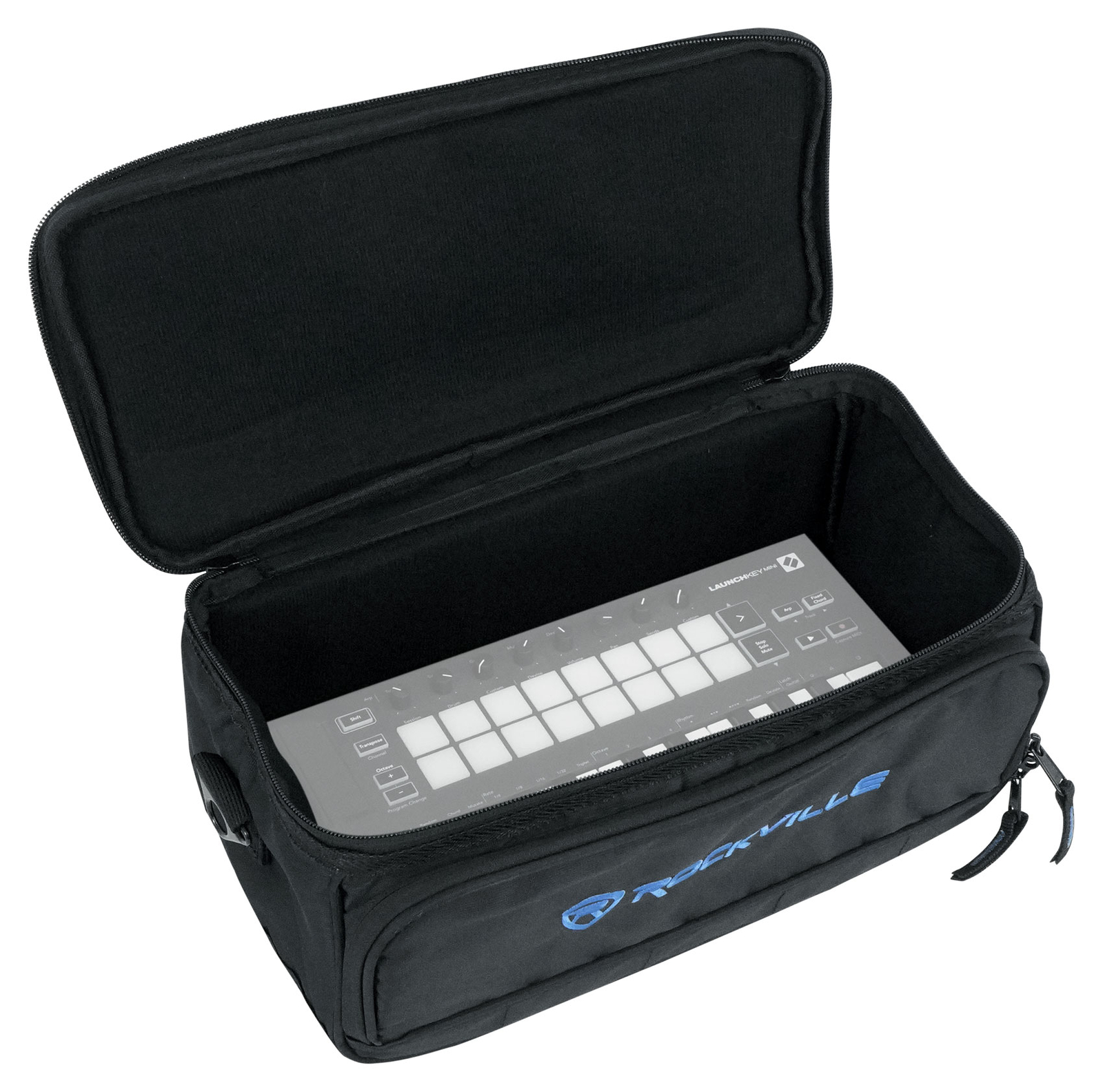 Rockville MB147 DJ Gear Mixer Gig Bag Case 14" x 7" x 6.5" + 13" Laptop ...