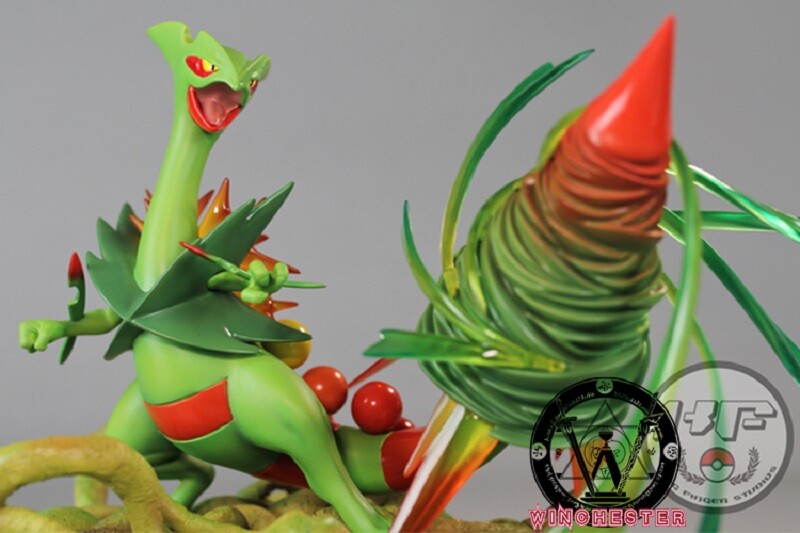 King Finger Studios Sceptile Painted Model Resin Figure GK New Hot Toy ...