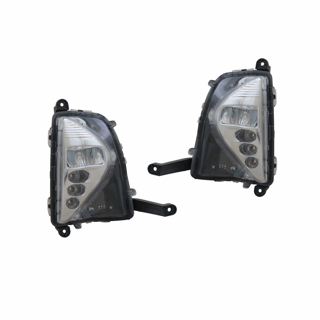 Fits 2016 2017 2018 TOYOTA PRIUS Fog Light Assembly Pair CAPA Certified ...