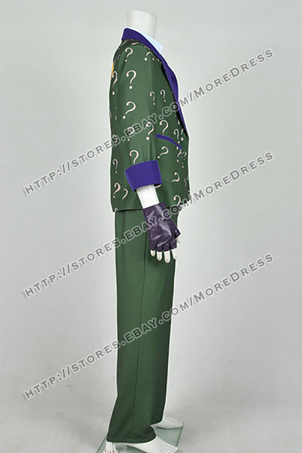 Riddler Arkham City Cosplay Arkham City Riddler | RPF Costume And Prop