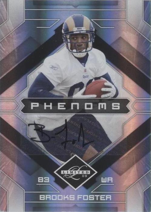 2009 Donruss Limited - Phenoms Brooks Foster #162 /399 (AU, RC) for ...