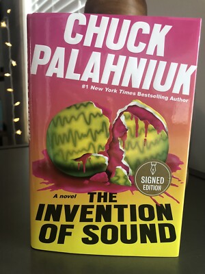 The Invention of Sound signed by Chuck Palahniuk (2020, Hardcover ...