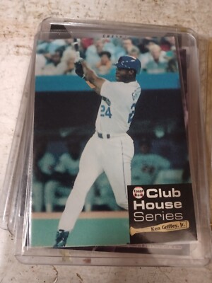 1992 Front Row Clubhouse Series Ken Griffey Jr. Mariners Card #1 | eBay