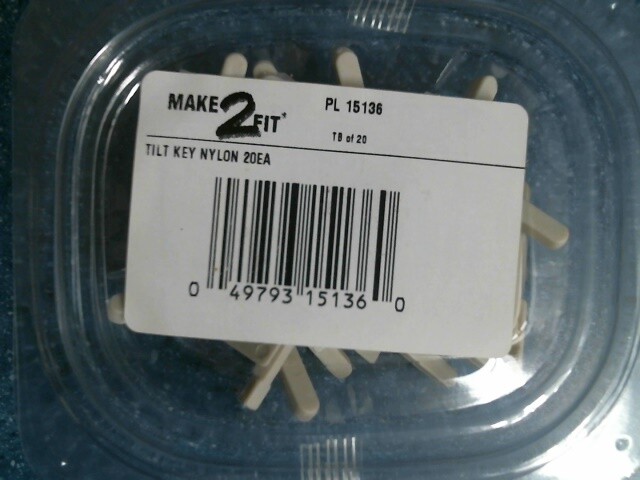 3/16X3/16 NYLON TILT KEY for sale online | eBay