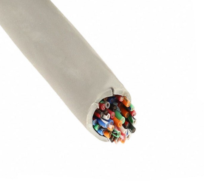 Multi-Conductor Cable 25 Pair (50 Conductor) 26 AWG Solid Copper - BY ...