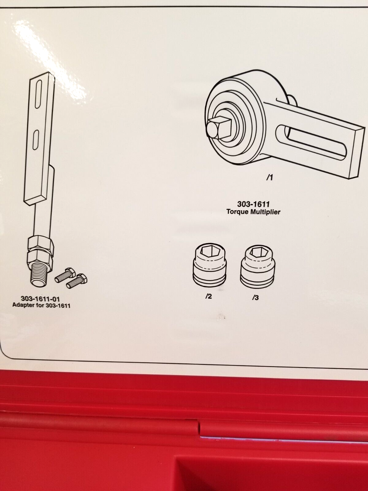 Ford Rotunda OTC 303-1611 Torque Multiplier Tool with Case for sale ...
