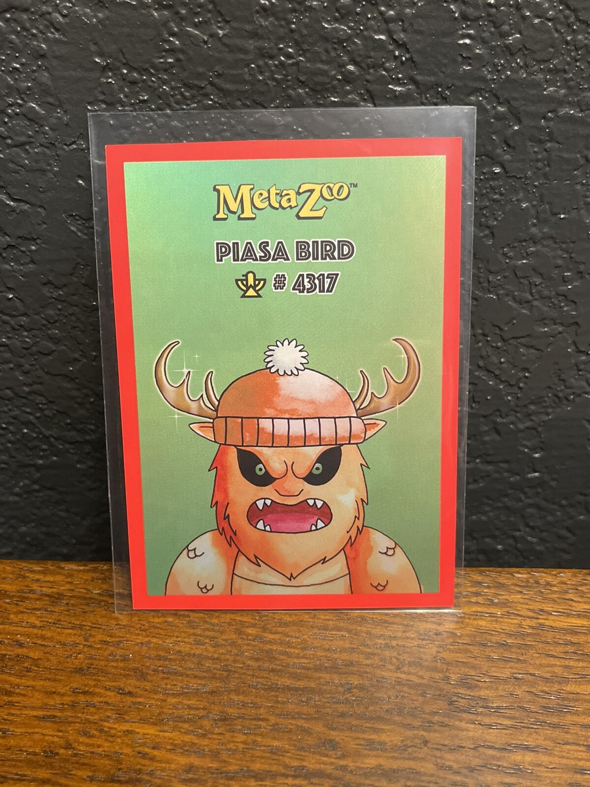 Metazoo PFP Token Card Piasa Bird 4317 Shiny Holo Foil Rare! | eBay