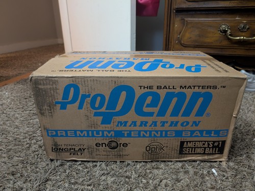 Pro Penn Marathon Regular Duty Tennis Balls 24 Can Case | eBay