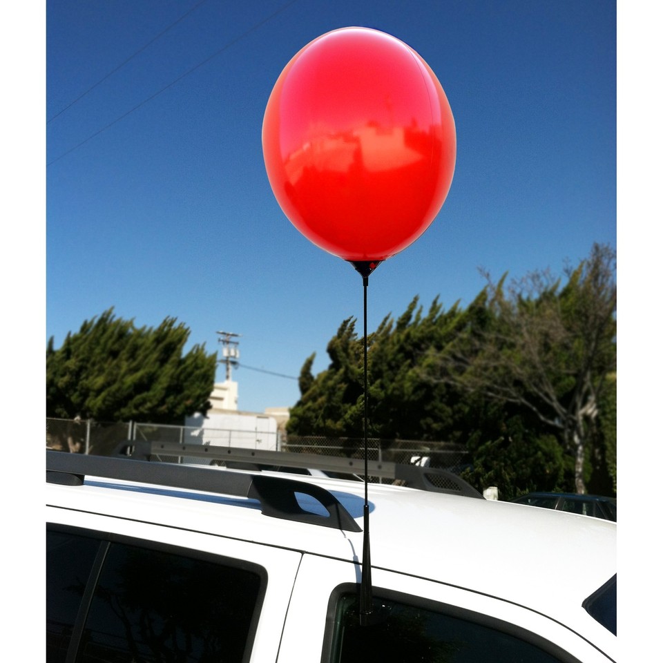 20" Patriotic Reusable Balloon Window Kit Car Dealership No Helium 3 ...