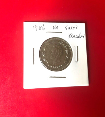 1986 UN SUCRE ECUADOR COIN - NICE WORLD COIN UNCIRCULATED !!! | eBay