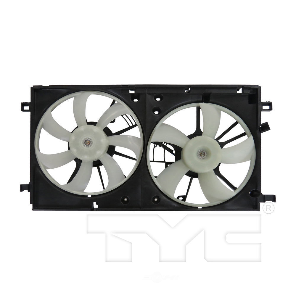 Dual Radiator and Condenser Fan Assembly TYC 623690 for sale online | eBay