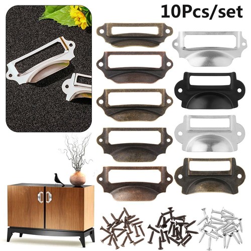 Drawer Label Pulls Cabinet Frame Knobs Cabinet Handles File Name Card ...
