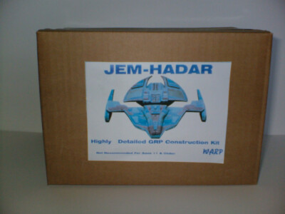 Warp Models - 1/537 Jem-Hadar Attack Vessel Model Kit | eBay UK
