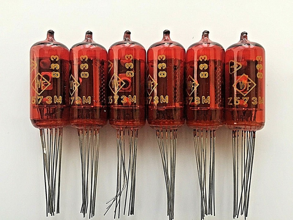 Z573M Z573 RFT Nixie Tubes for clock NEW 100%Tested Same Date Code 6 ...