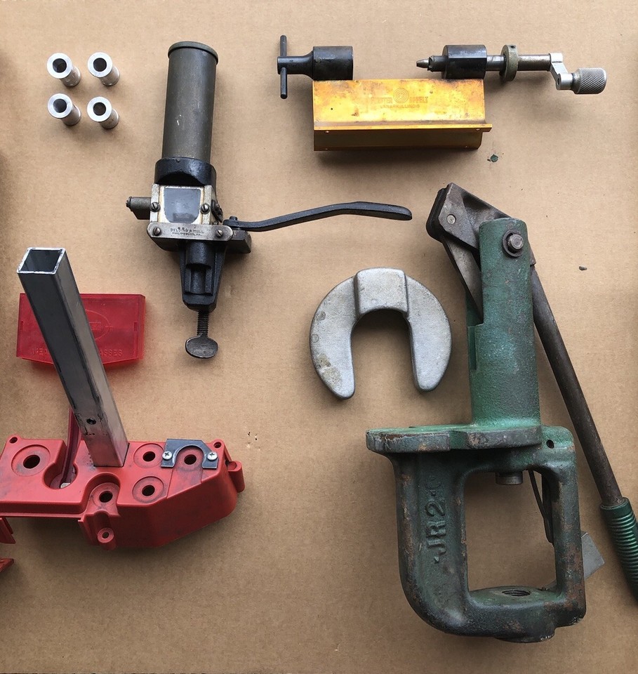 Lot of Mixed Reloading Equipment RSBS, LEE, BELDING & MULL, FORESTER ...