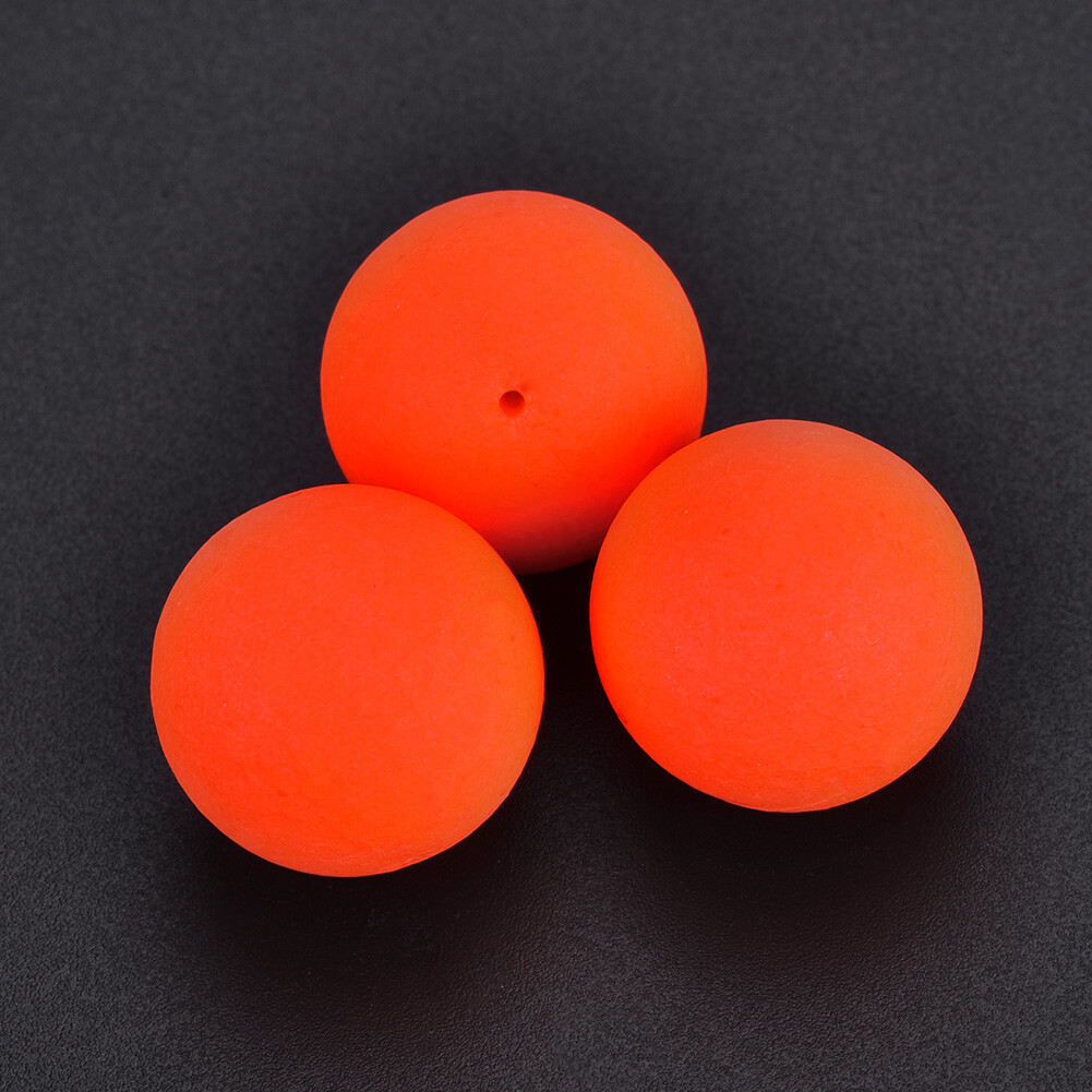 100Pcs EPS Foam Buoyancy Ball Fishing Float Strike Indicator Tackle ...