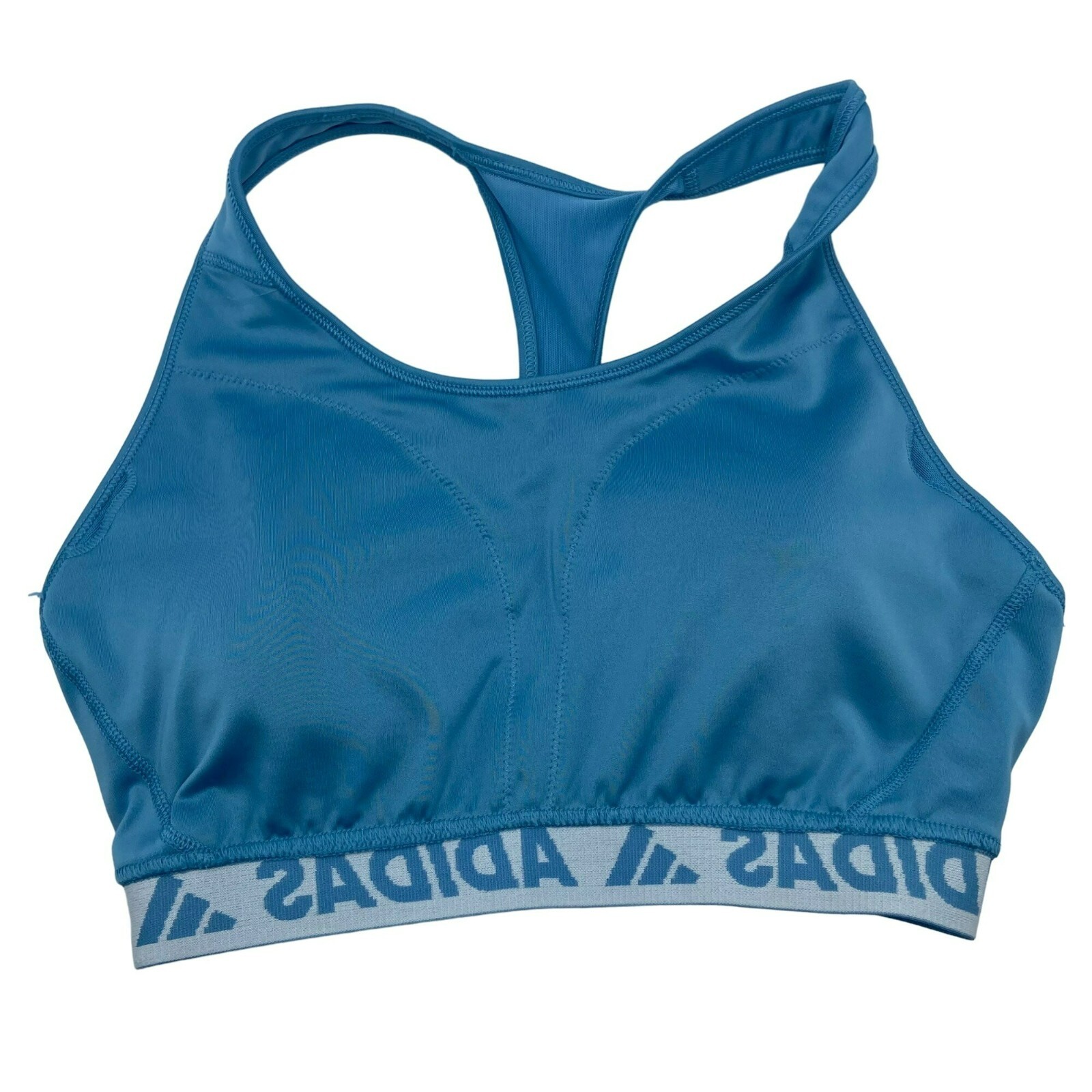 Adidas Don't Rest Medium-Impact Padded Sports Bra Blu… - Gem